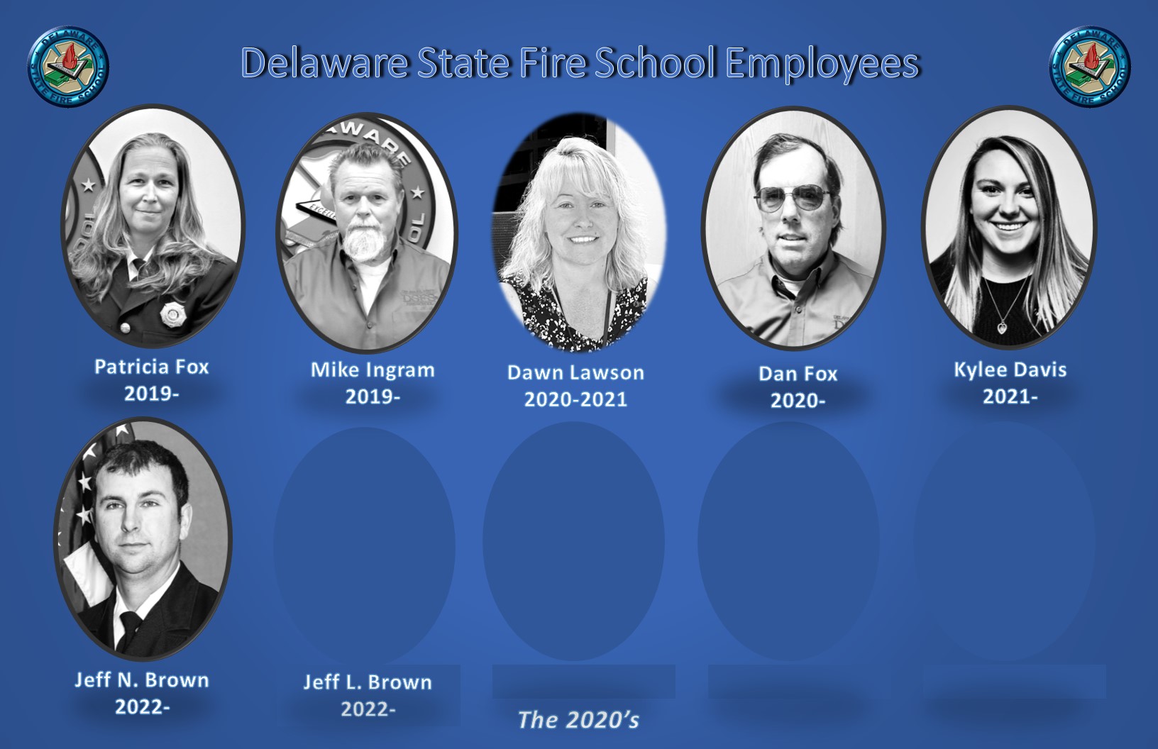 Fire School Staff Over the Years - State Fire School - State of Delaware